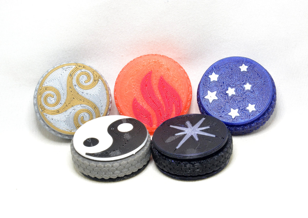 Mini Hand Spinners: Pocket sized fidgets (Metal Free) – Kinetic Color ...